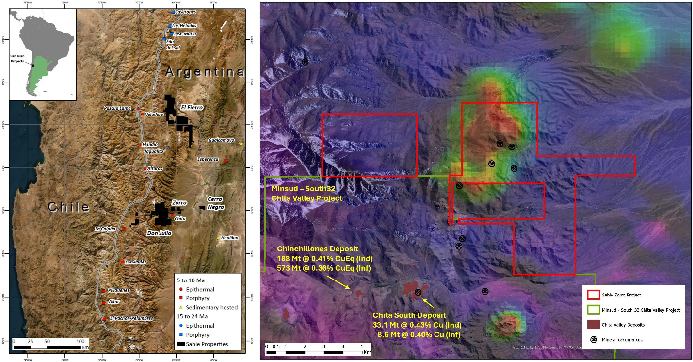 Sable Announces Option Agreement Consolidating the New "Zorro" Project ...